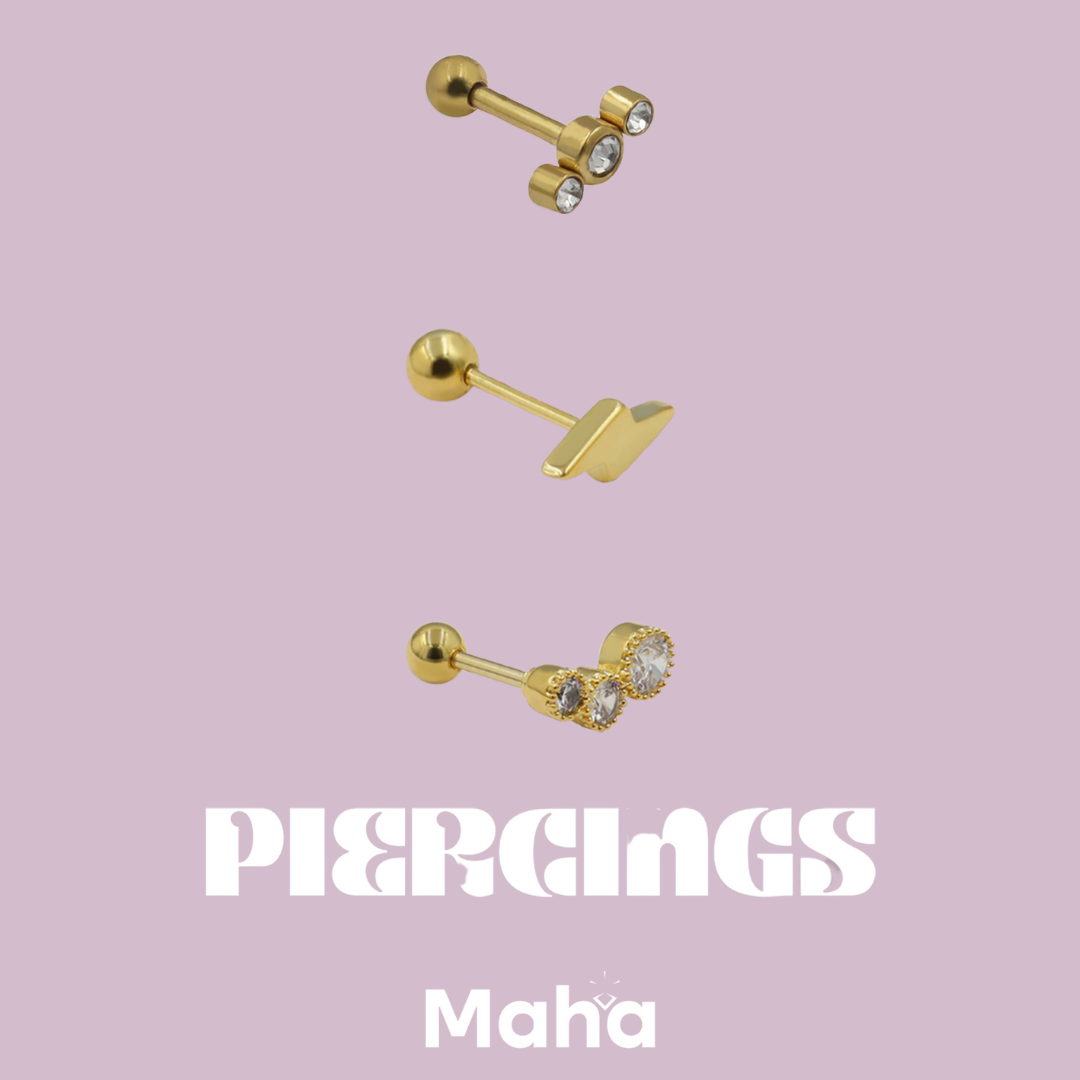 Catalogo Piercings Acero y titanio – Maha Accesorios